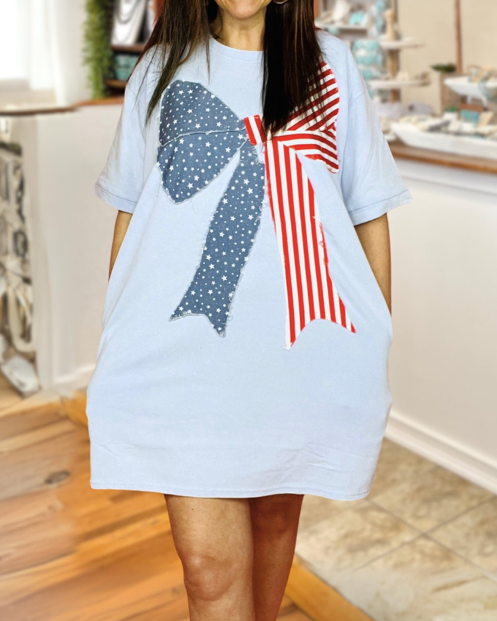 Star-Spangled Bow Dress